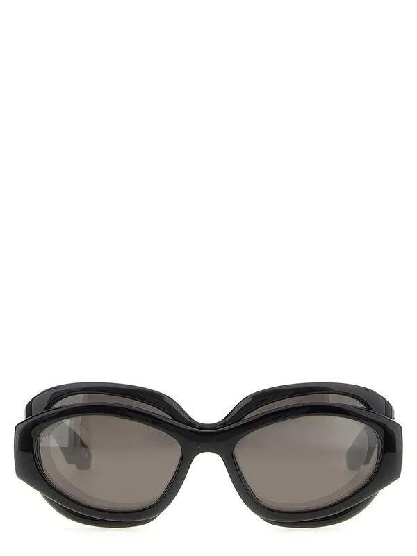 Balenciaga Superbusy Round' Sunglasses - Black