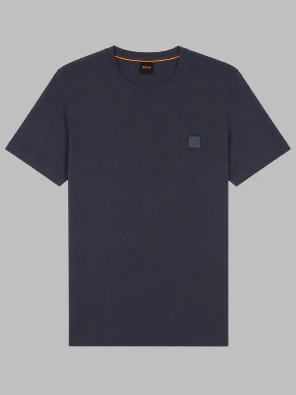 BOSS T-shirt Tales Con Patch Logo