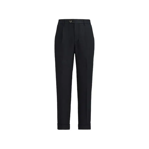 Brunello Cucinelli Trousers Tailored Trousers - Blue