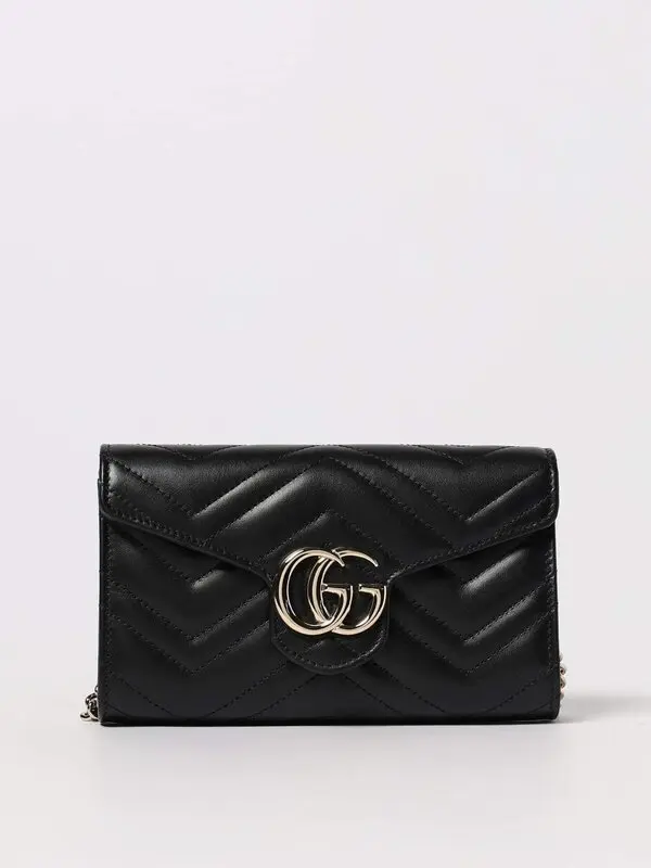 Gucci Gg Marmont Chain Wallet Bag