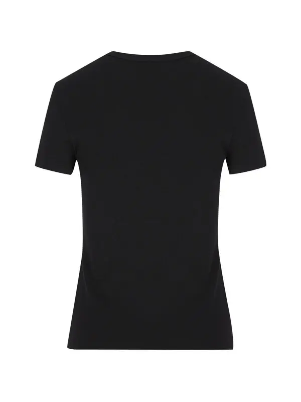 Celine Logo Cotton T-shirt