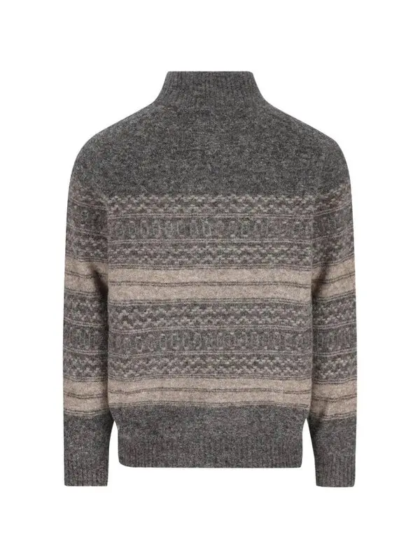 Brunello Cucinelli Alpaca Cardigan - Multicolor