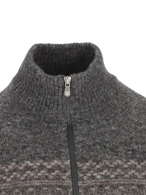 Brunello Cucinelli Alpaca Cardigan - Multicolor