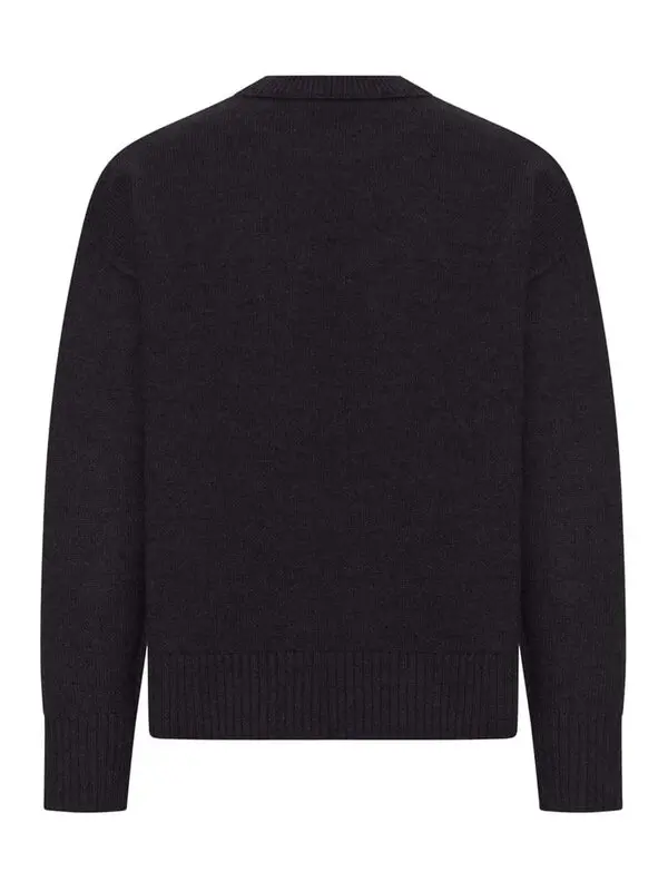 AMI Paris De Coeur Wool Sweater - Multicolor