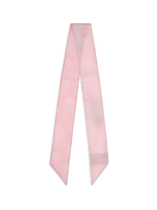 Alexander McQueen Skull Ribbon Scarf
