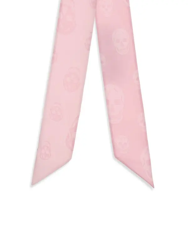 Alexander McQueen Skull Ribbon Scarf