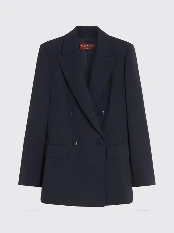 Max Mara Double-breasted Blazer - Blue