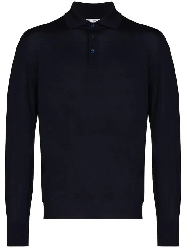 Brunello Cucinelli Polo Neck Sweater - Multicolor