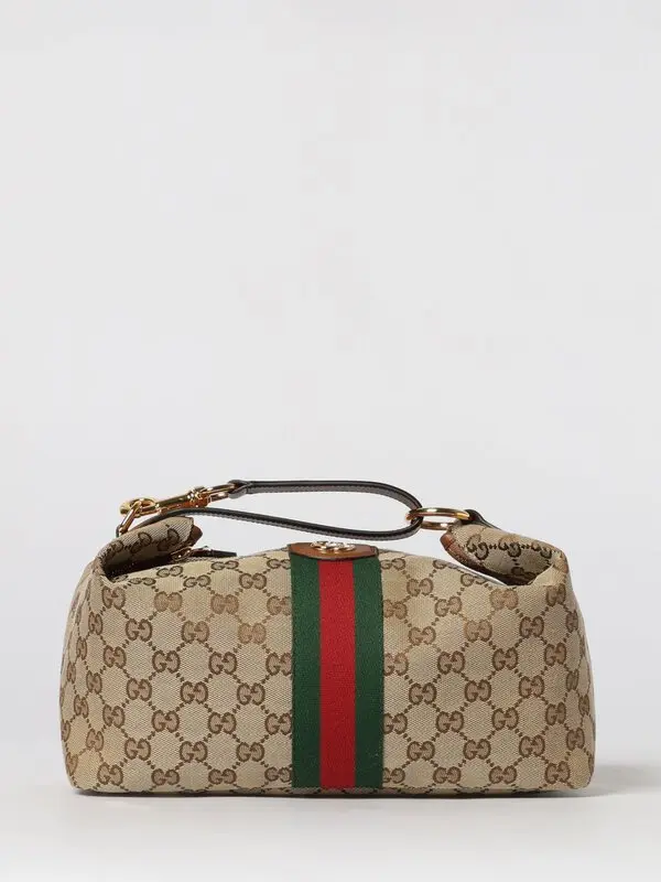 Gucci Gg Jacquard Monogram Canvas Vanity Bag