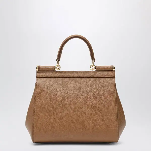 Dolce & Gabbana Medium Caramel Sicily Hand Bag - Brown