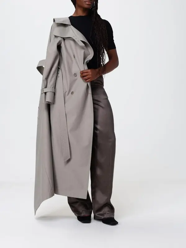 Max Mara Double-breasted Cotton Trench Coat