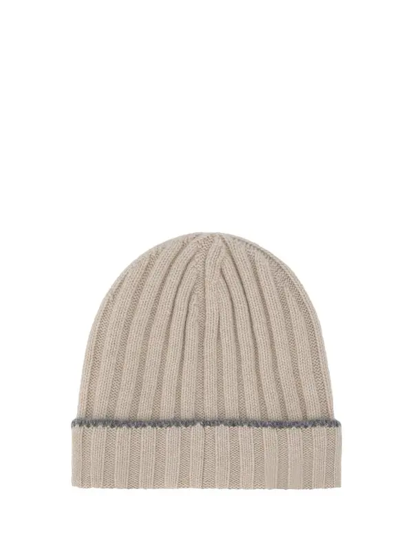 Brunello Cucinelli Beanie Hat - Cream