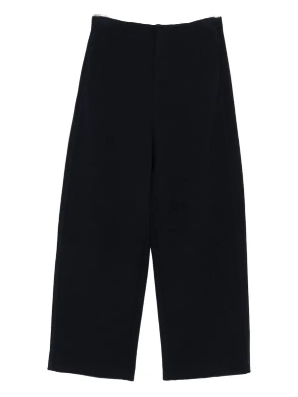 Max Mara Wool And Cotton Trousers - Multicolor