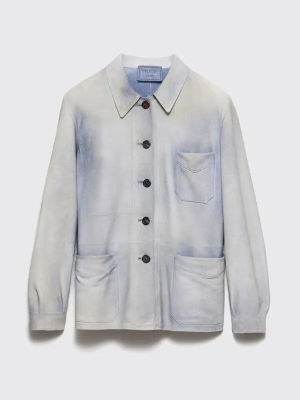 Prada Bleached Suede Jacket