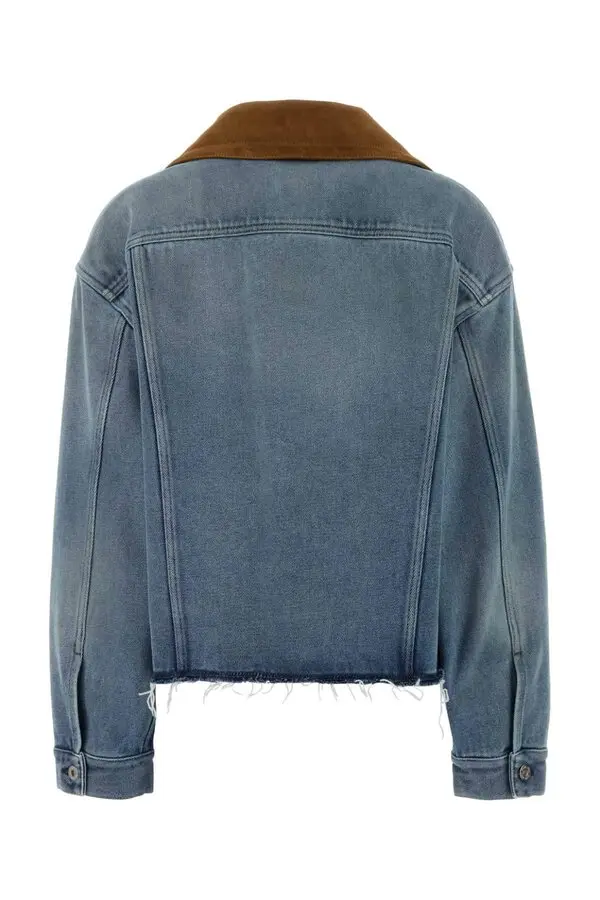 Miu Miu Denim Jacket - Blue