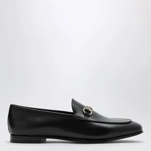 Gucci Leather Jordaan Loafer - Black