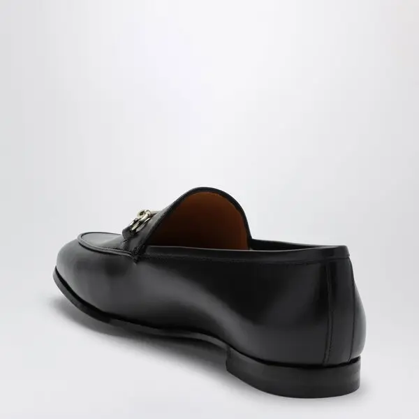 Gucci Leather Jordaan Loafer - Black