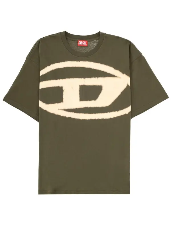 DIESEL® T-shirt T-boxt-bleach - Green