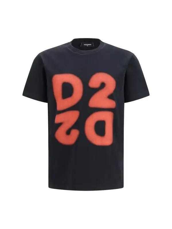 Dsquared2 Cotton Printed T-shirt