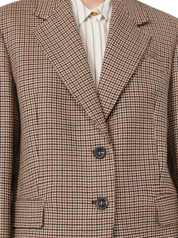 Max Mara Single-breasted Blazer - Multicolor