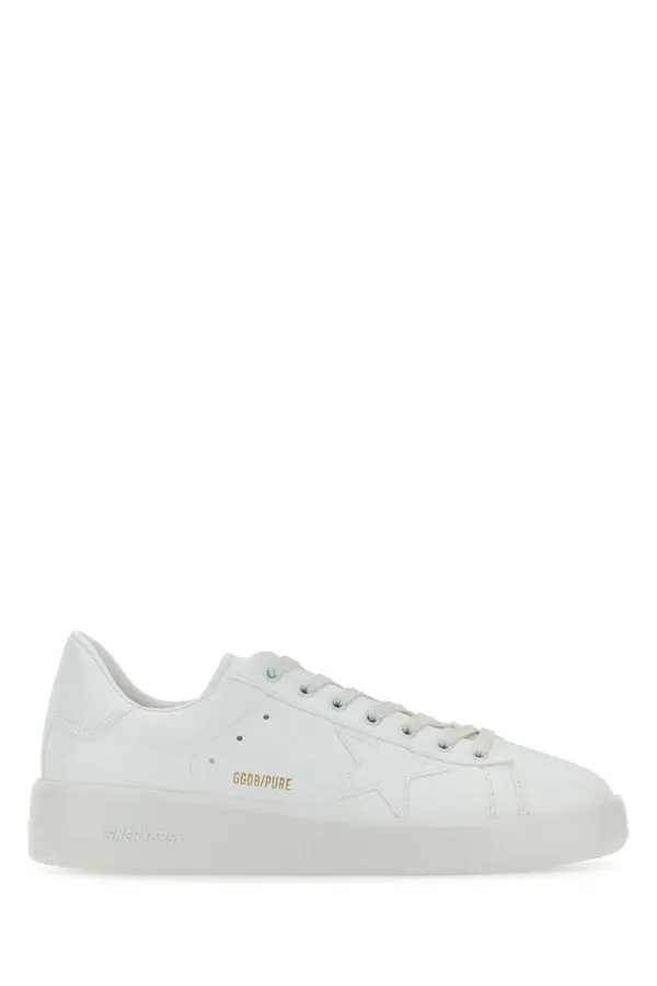 GOLDEN GOOSE Leather Pure New Sneakers - White