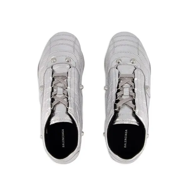 Balenciaga Metallic Effect Studded Trainers