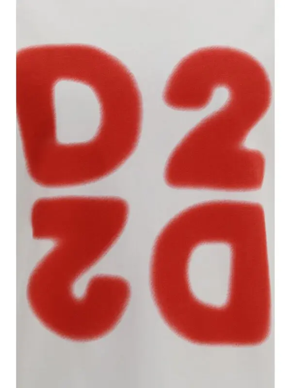 Dsquared2 Cotton Printed T-shirt