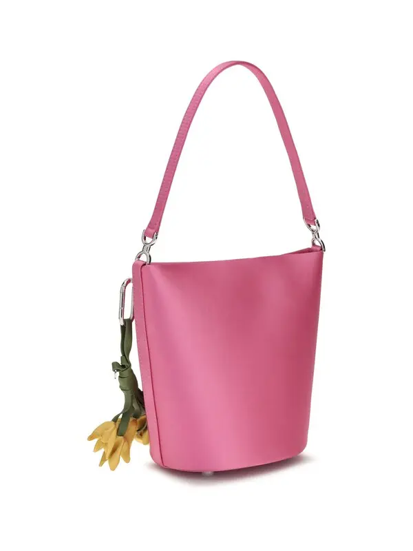 SELF-PORTRAIT Satin Bucket Bag