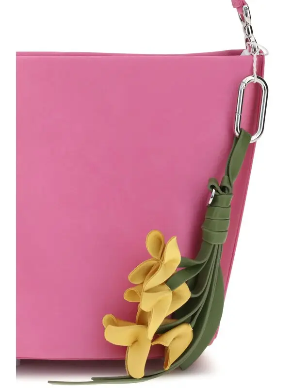 SELF-PORTRAIT Satin Bucket Bag