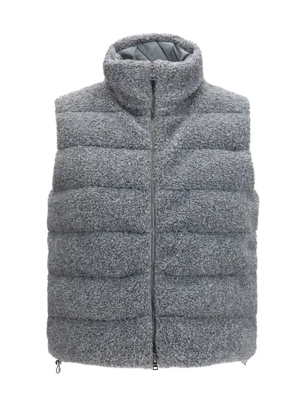 Herno Padded Vest - Gray