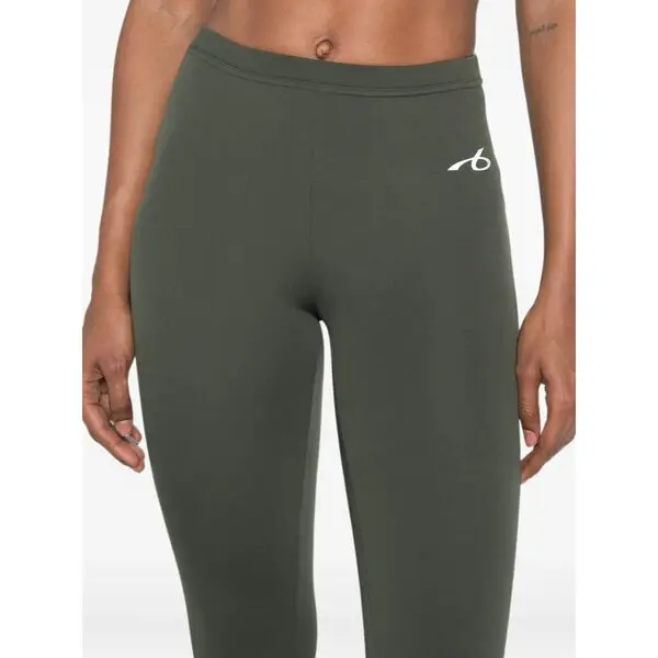 Balenciaga Flared Leggings - Green
