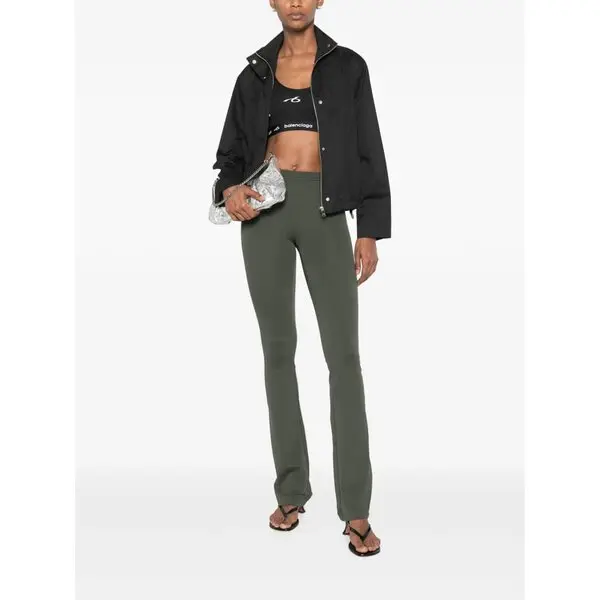 Balenciaga Flared Leggings - Green
