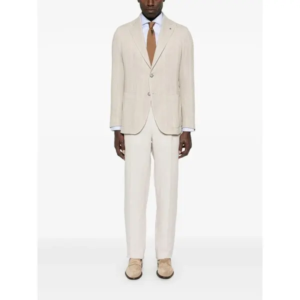 Brunello Cucinelli Neutrals Trousers Tapered Trousers