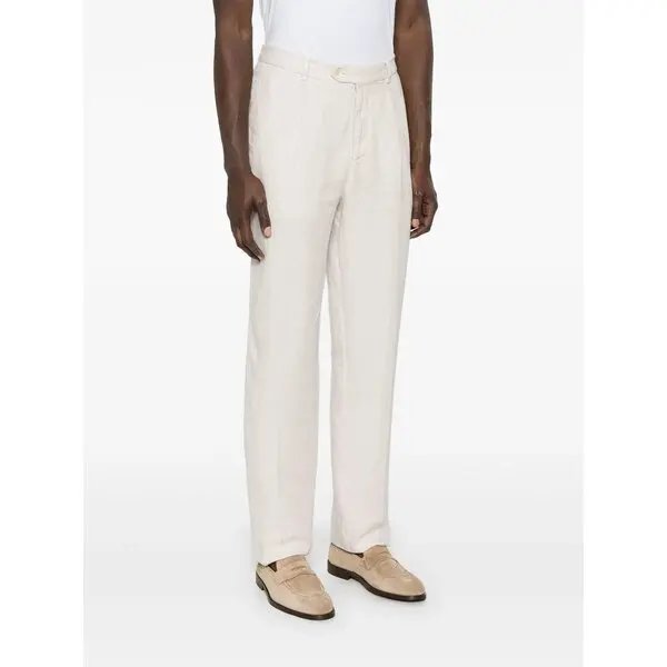 Brunello Cucinelli Neutrals Trousers Tapered Trousers