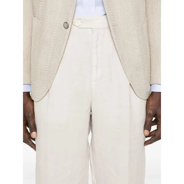 Brunello Cucinelli Neutrals Trousers Tapered Trousers