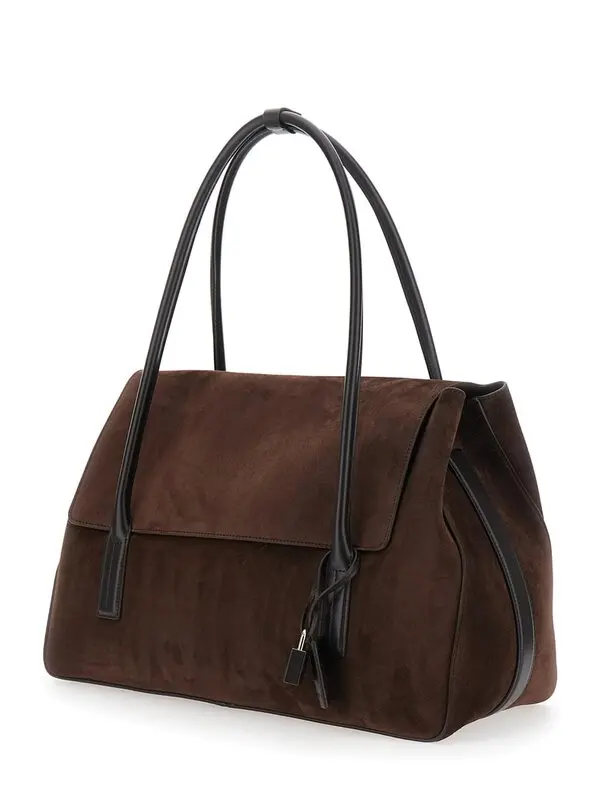 TOM FORD Suede Shoulder Bag - Multicolor