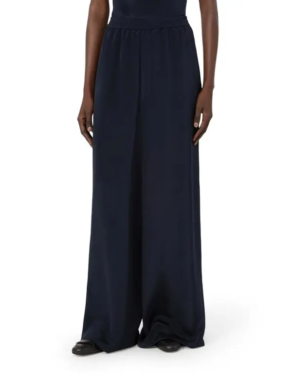 Max Mara Soft Trousers In Heavy Silk