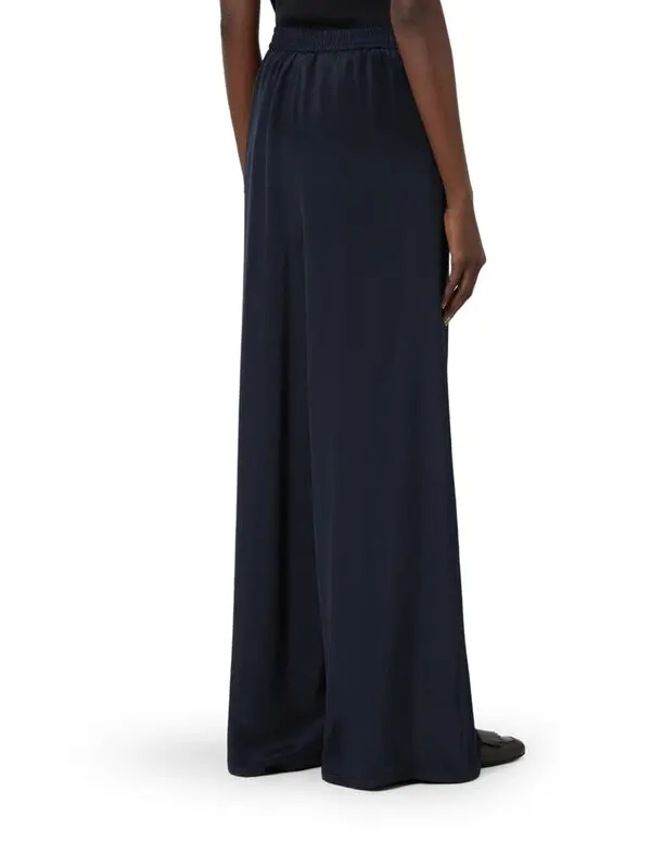 Max Mara Soft Trousers In Heavy Silk
