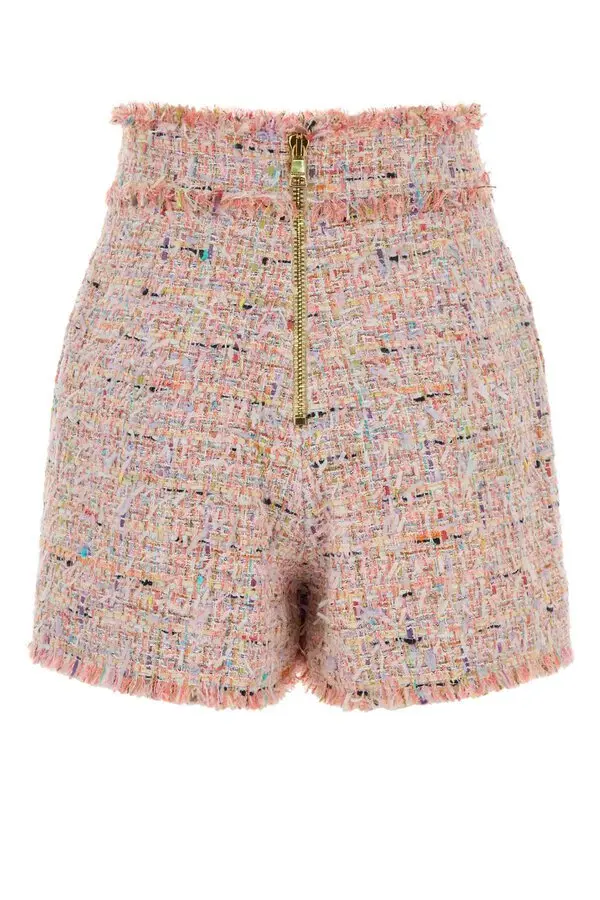 Balmain Tweed Shorts - Multicolor