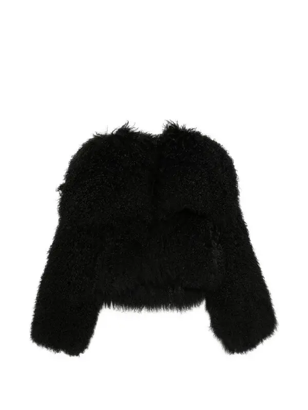 Attico Shearling Jacket - Multicolor