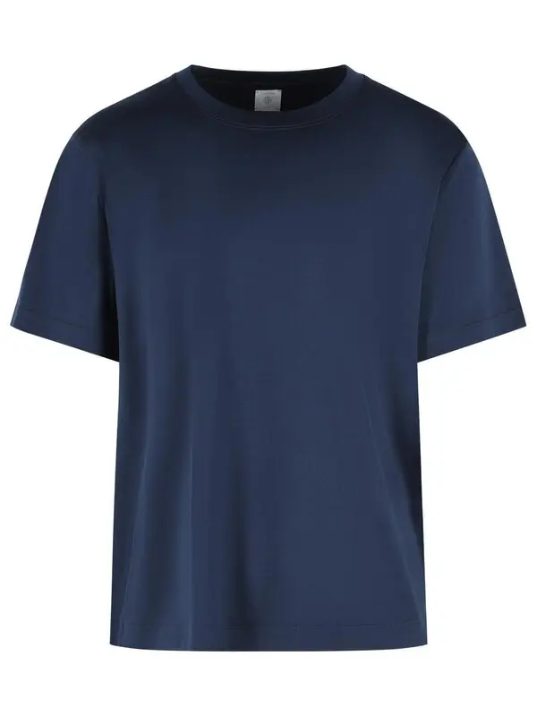 Eleventy Cotton T-shirt - Blue