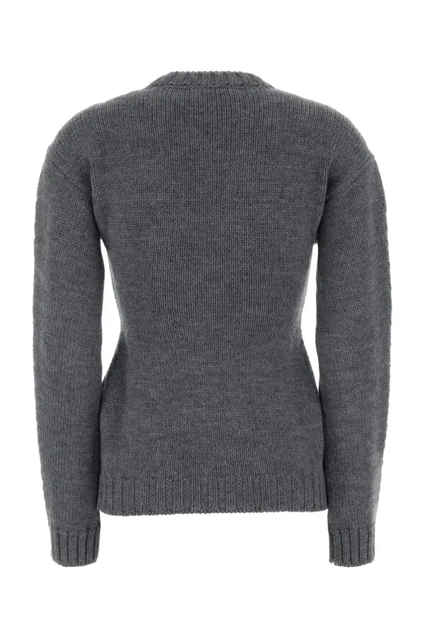 JIL SANDER Wool Sweater - Gray