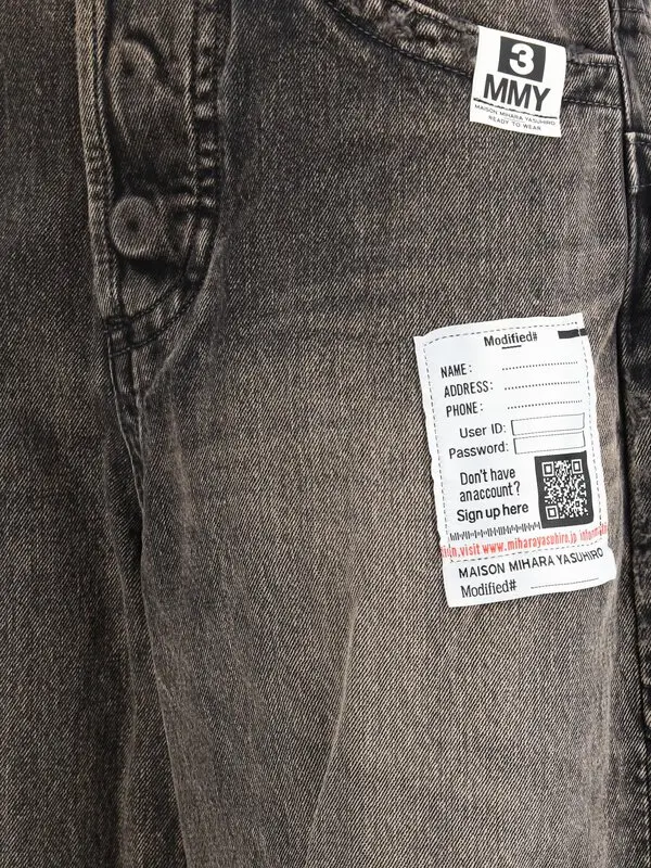 Mihara Yasuhiro Amateur Denim Jeans