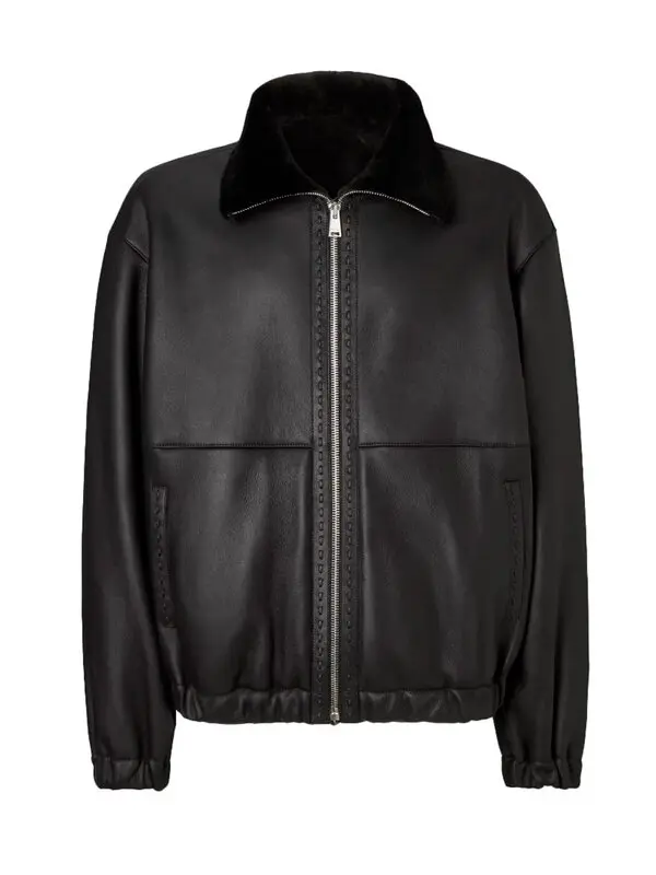 Fendi Shearling Jacket - Multicolor