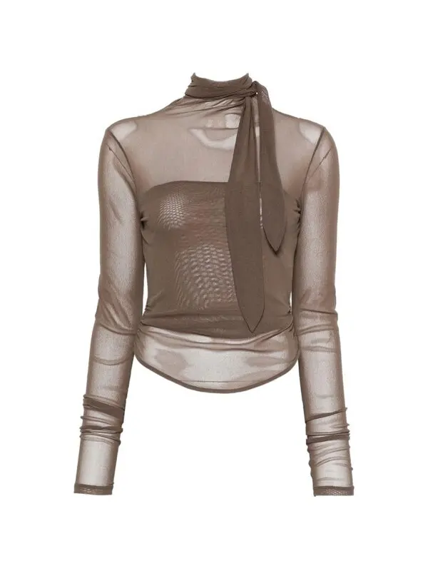 LEMAIRE Ballerina Foulard Top - Multicolor