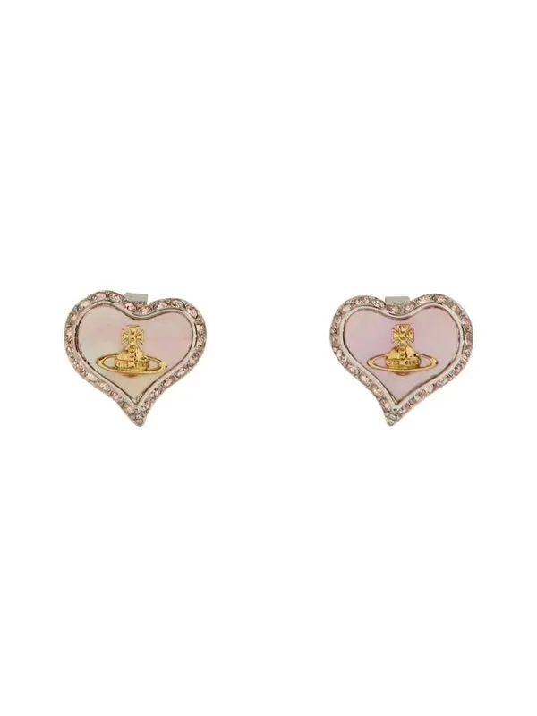 VIVIENNE WESTWOOD Petra Stud Earrings - Pink