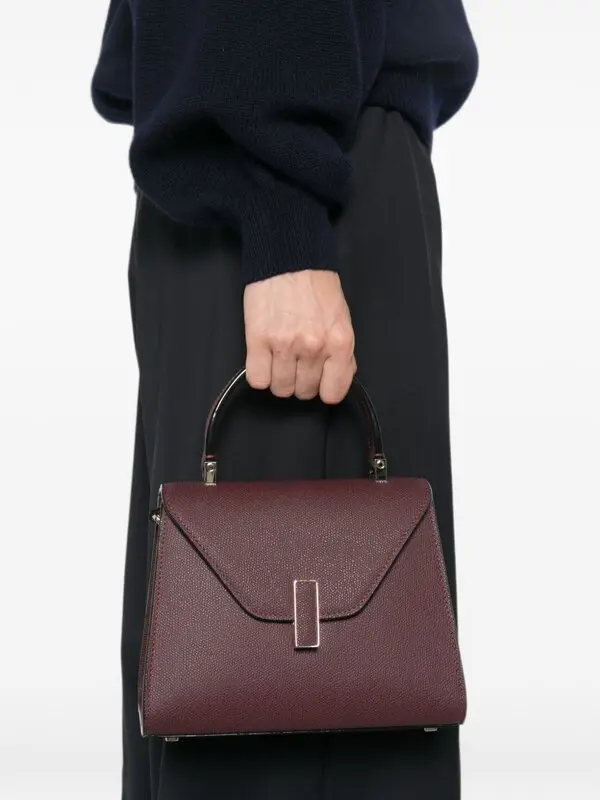 VALEXTRA Iside Mini Leather Handbag