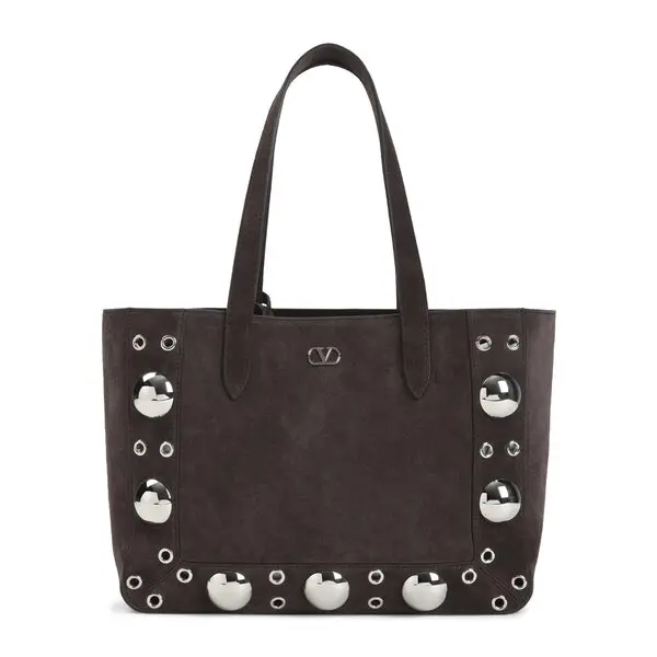 Valentino Garavani Nellcote Shoulder Bag - Brown