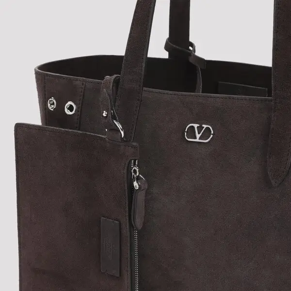 Valentino Garavani Nellcote Shoulder Bag - Brown