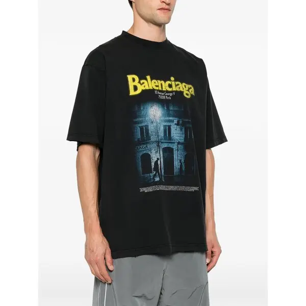 Balenciaga Grey T-shirts & Vests T-shirts